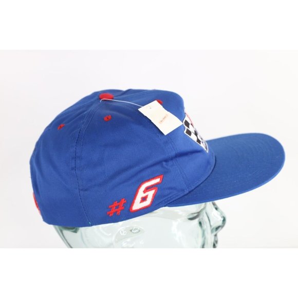 Vintage Accessories Nos Vintage 9s Nascar Valvoline Mark Martin Spell Out Snapback Hat Cap